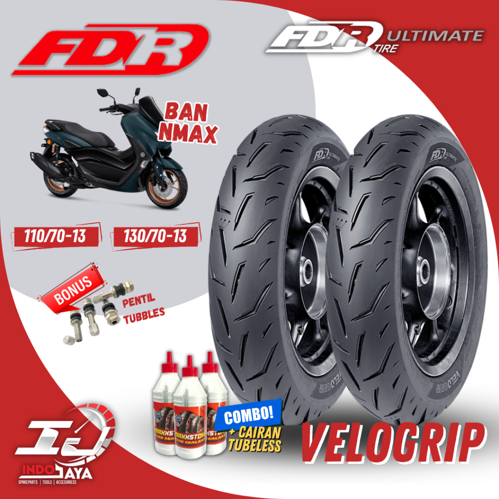 Jual [PAKET DEPAN + BELAKANG] FDR VELOGRIP RING 13 (110/70-13 - 130/70 ...