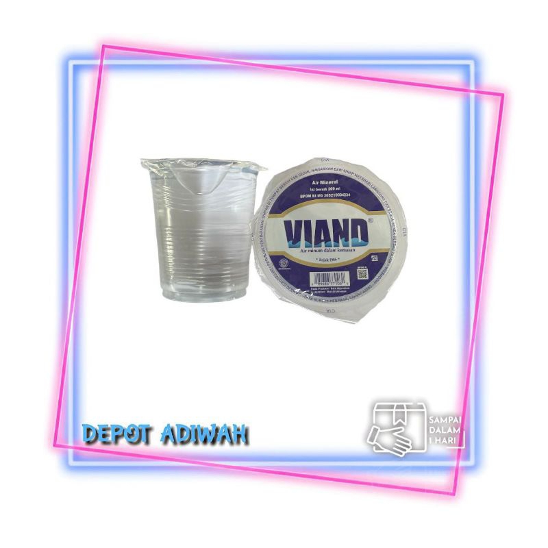 Jual Viand air mineral cup (isi 48 gelas) | Shopee Indonesia
