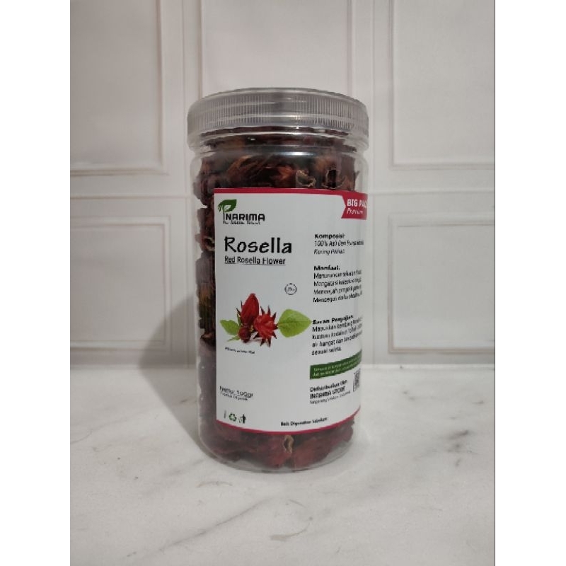 Jual Bunga Rosella Kering / Dried Rosella Original 100gr | BIG PACK ...