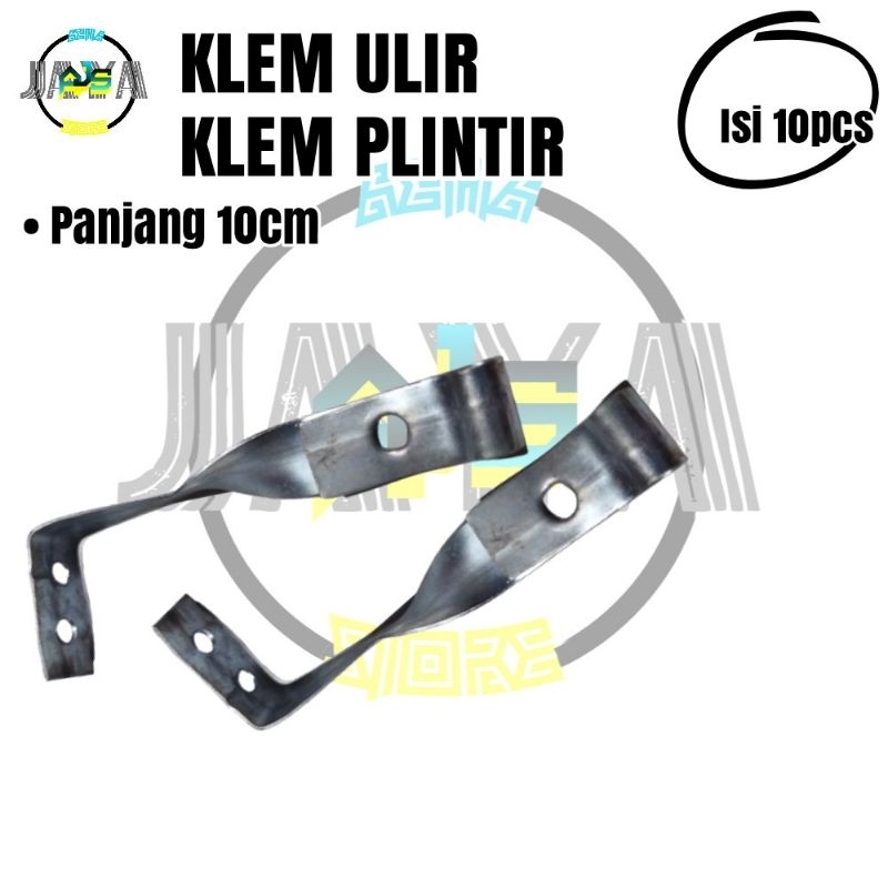 Jual Klem Ulir Isi 10pcs Klem Plintir Isolator Kabel Penangkal Anti ...