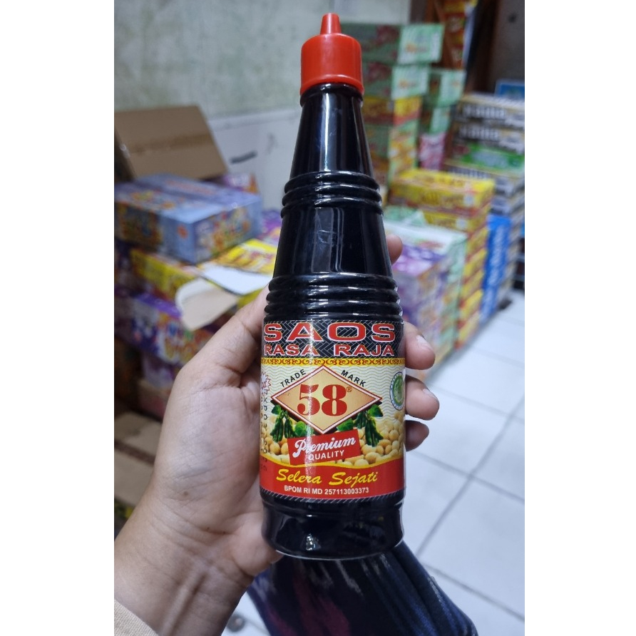 Jual (3 PCS) SAOS 58 - SAOS RASA RAJA HALAL 275ML | Shopee Indonesia