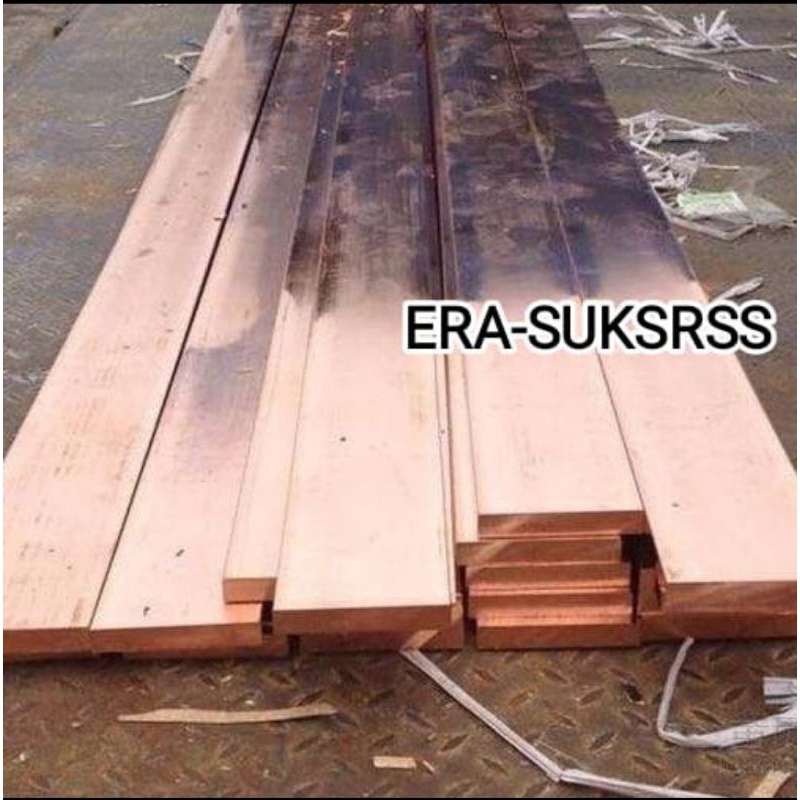 Jual plat tembaga busbar strip 5mm x 100mm x 4 meter batangan | Shopee ...