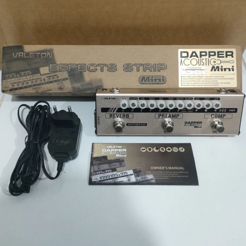Jual Valeton Dapper Acoustic Mini Effect Strip | Shopee Indonesia