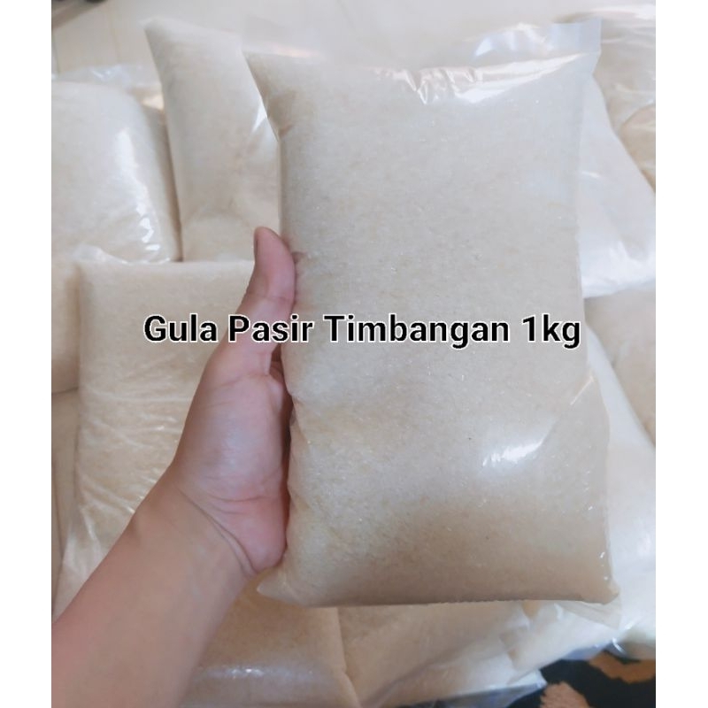 Jual Gula pasir, Gula timbangan 1kg | Shopee Indonesia