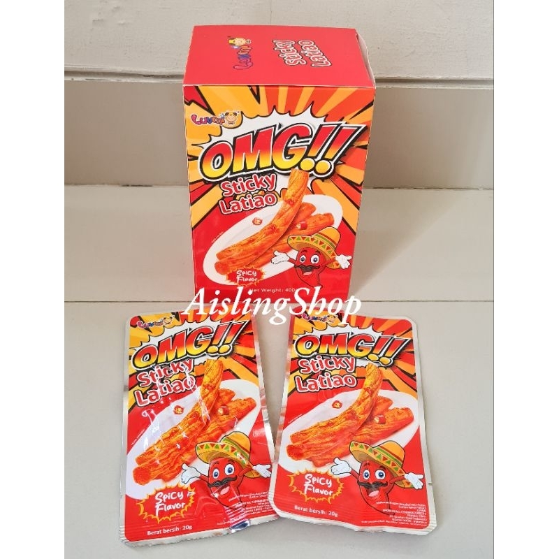 Jual Luvmi OMG!! Sticky Latiao 20gr (20×20gr) | Shopee Indonesia