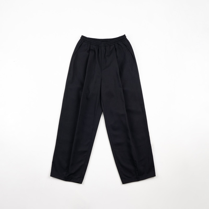Jual FAITH FADE Academia - Basic Baggy Slack Pants (Black) | Shopee ...