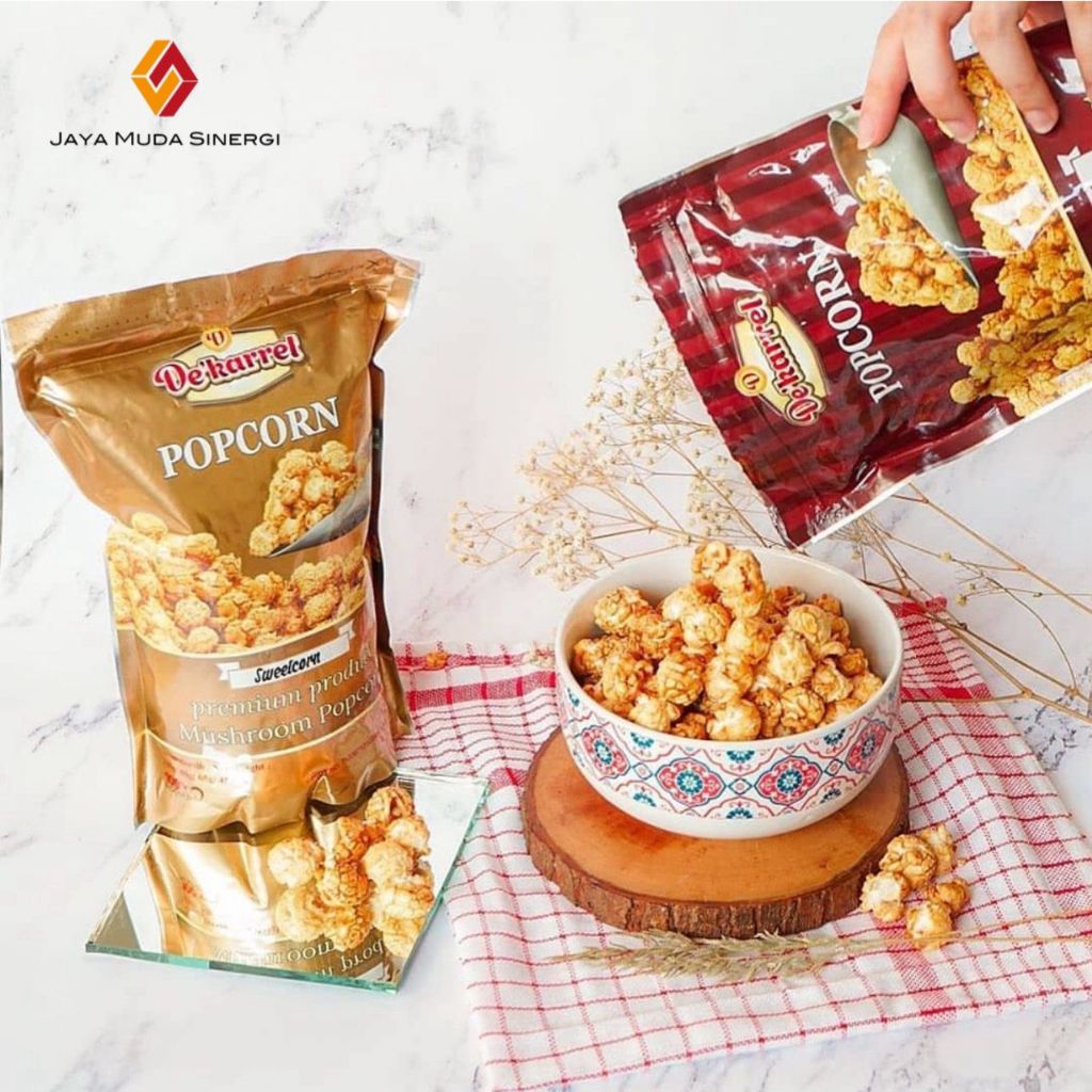 Jual POPCORN DE'KARREL - POPCORN PREMIUM RASA CARAMEL - COKLAT ...