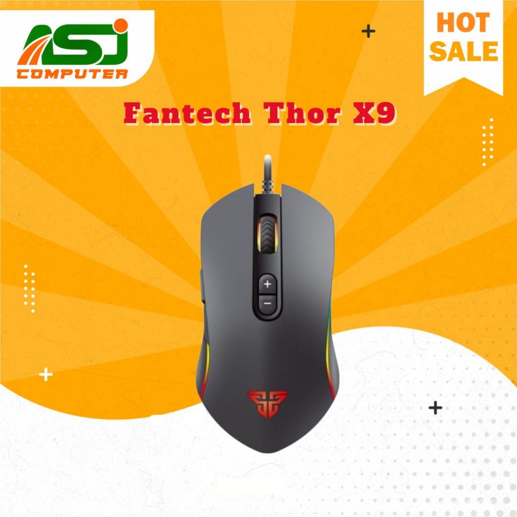 Jual Mouse Gaming Fantech X9 Thor / Mouse Fantech X9 Thor - Macro ...
