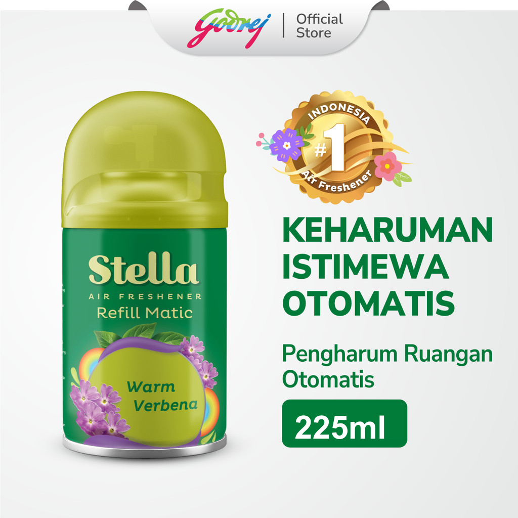 Jual Stella Refill Matic Warm Verbena 225ml - Pengharum Ruangan ...