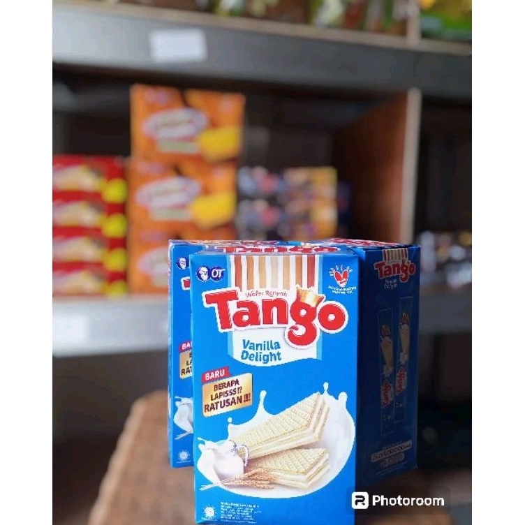 Jual Tango wafer rasa vanila | Shopee Indonesia