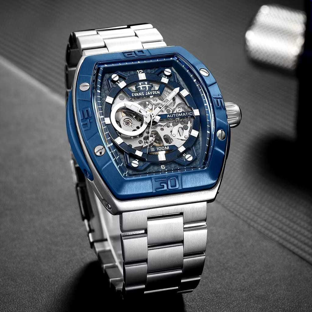 Jual JAM TANGAN EVANS JAYDEN 9563 RT OTOMATIS ORIGINAL | Shopee Indonesia