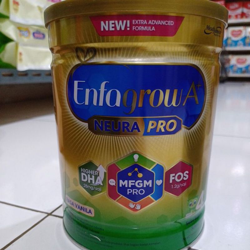 Jual ENFAGROW A+ NEURA PRO MFGM PRO TAHAP 4 RASA VANILLA KEMASAN KALENG ...
