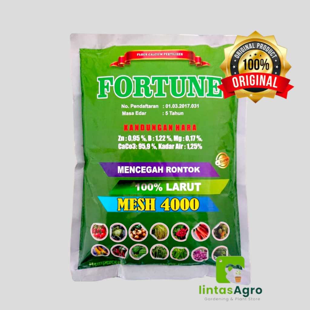 Jual Pupuk Kalsium FORTUNE 1 KG Pupuk Pencegah Rontok bunga dan Buah ...