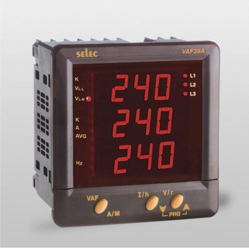 Jual Digital meter 3in1 VAF39A-1 volt-amper- Hz 3p SELECT size 96x96 | Shopee Indonesia