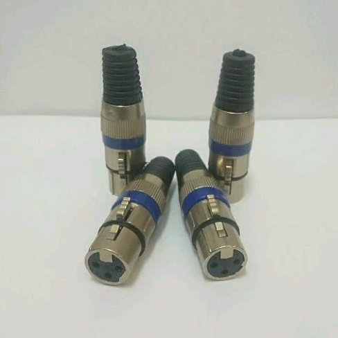 Jual Jack Audio Connector Canon XLr Male atau Female Harga 1pcs ...
