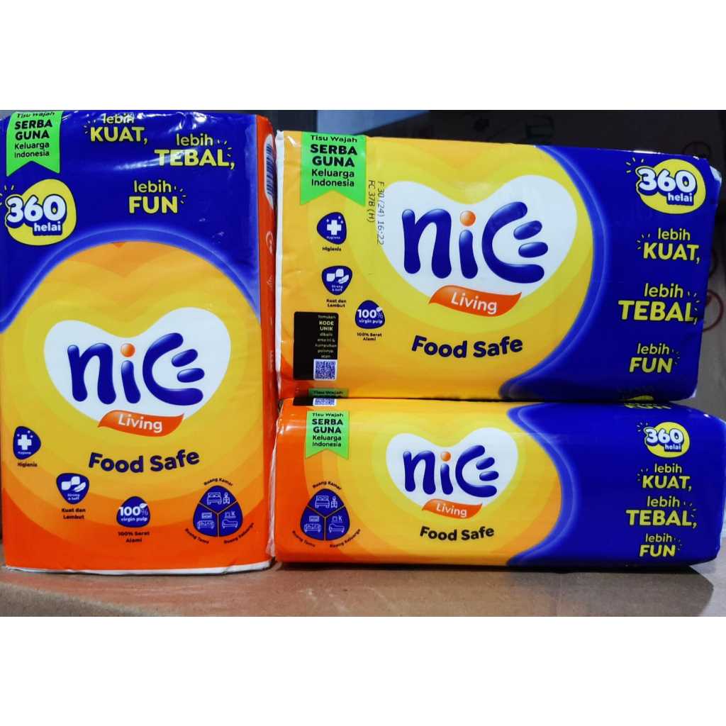 Jual 1 Pcs Tissue Facial Nice 180 Sheets ( 360 Ply ) | Shopee Indonesia