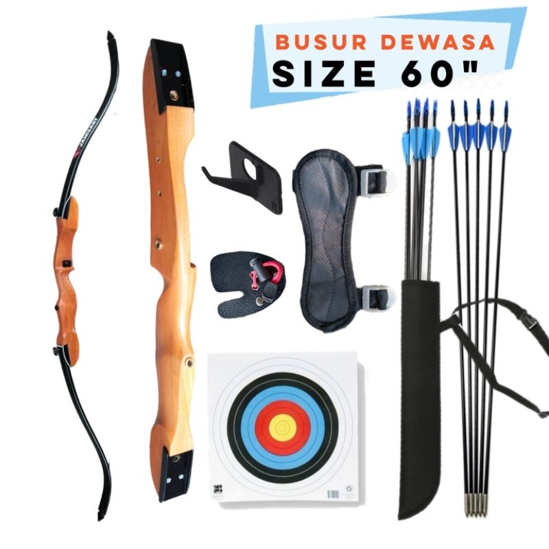 Jual Busur panahan dewasa S60 | Shopee Indonesia