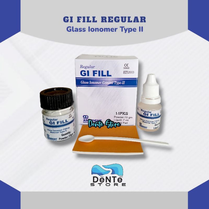 Jual GIC GLASS IONOMER CEMENT TYPE-II SERUPA FUJI 9 | Shopee Indonesia