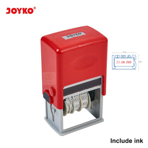Jual Date Stamp Stempel Tanggal Joyko S-71 (Lunas) Self Inking | Shopee ...