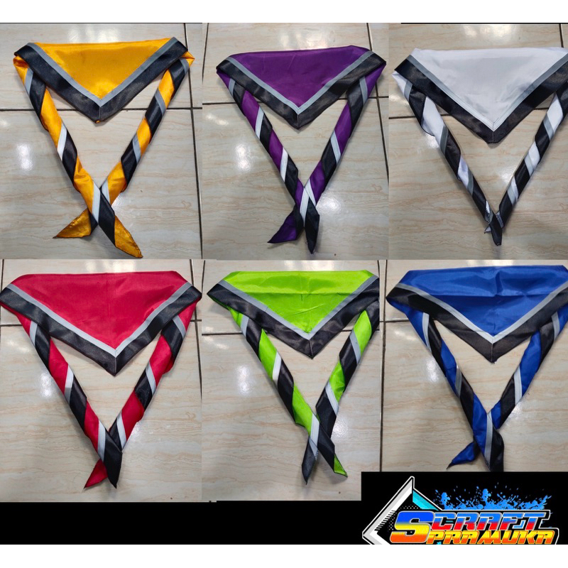 Jual SCRAFT PRAMUKA LIS HITAM MENYALA DALAM GELAP | Shopee Indonesia