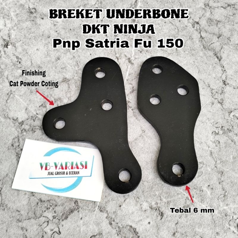 Jual Breket Underbone dkt ninja untuk Satria fu Breket Bracket footstep ...