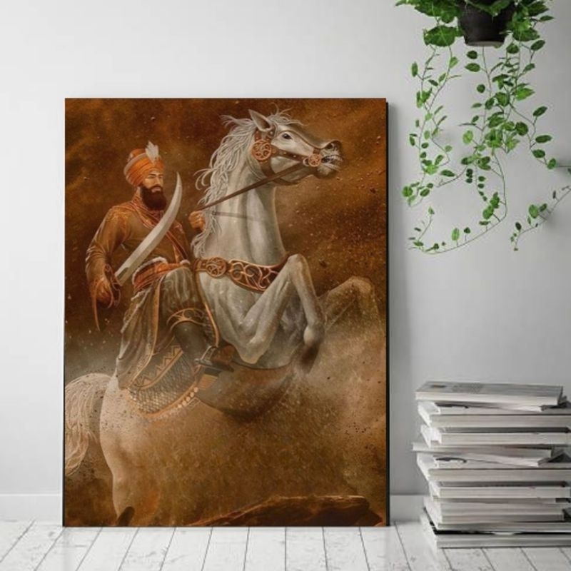 Jual Hiasan dinding poster ksatria berkuda untuk walldecor atau ...