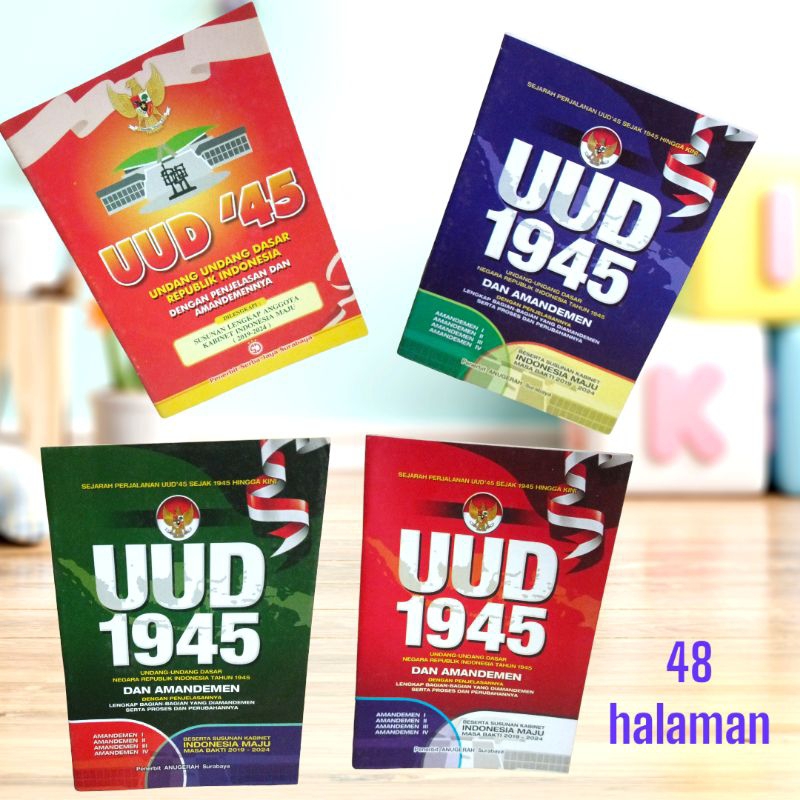 Jual UUD 45 uk 3/4,undang undang dasar negara republik indonesia ...