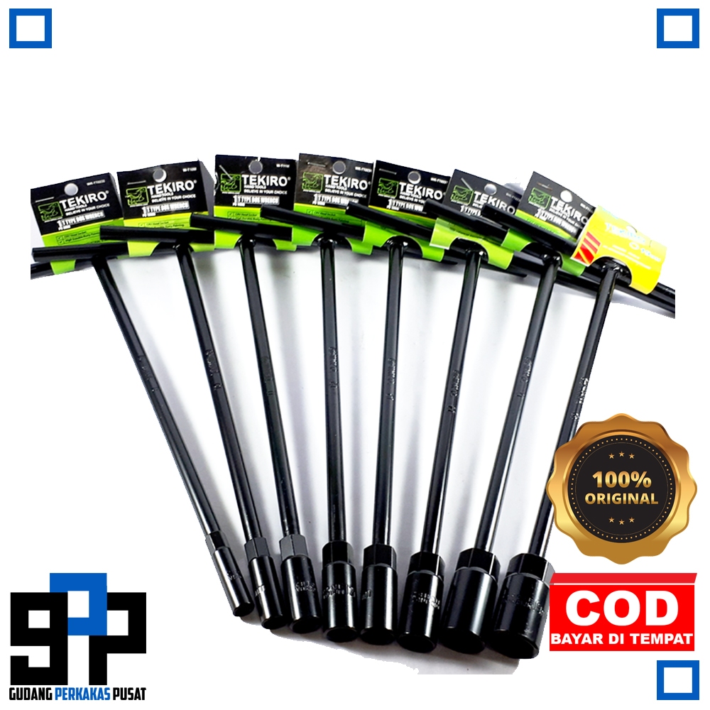 Jual TEKIRO KUNCI T ECER SEMUA UKURAN SOCK 7 8 9 10 11 12 13 14 MM ORIGINAL | Shopee Indonesia