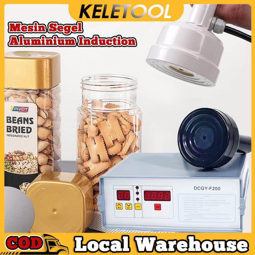 Jual Induction Sealer Machine F200 mesin segel aluminium Foil Mesin ...