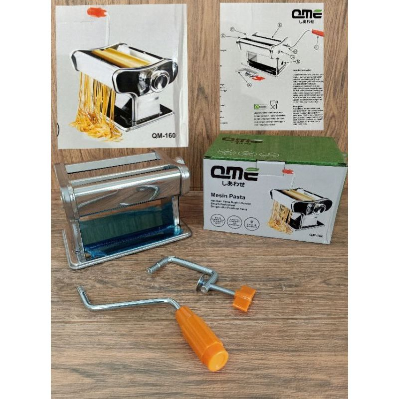 Jual Qme Atlas Ampia Pasta Maker QM-150 - Penggiling Mie Molen & Pasta ...