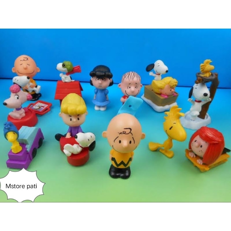 Jual FIGURE SNOOPY MAINAN MCD HAPPY MEAL TOYS | Shopee Indonesia