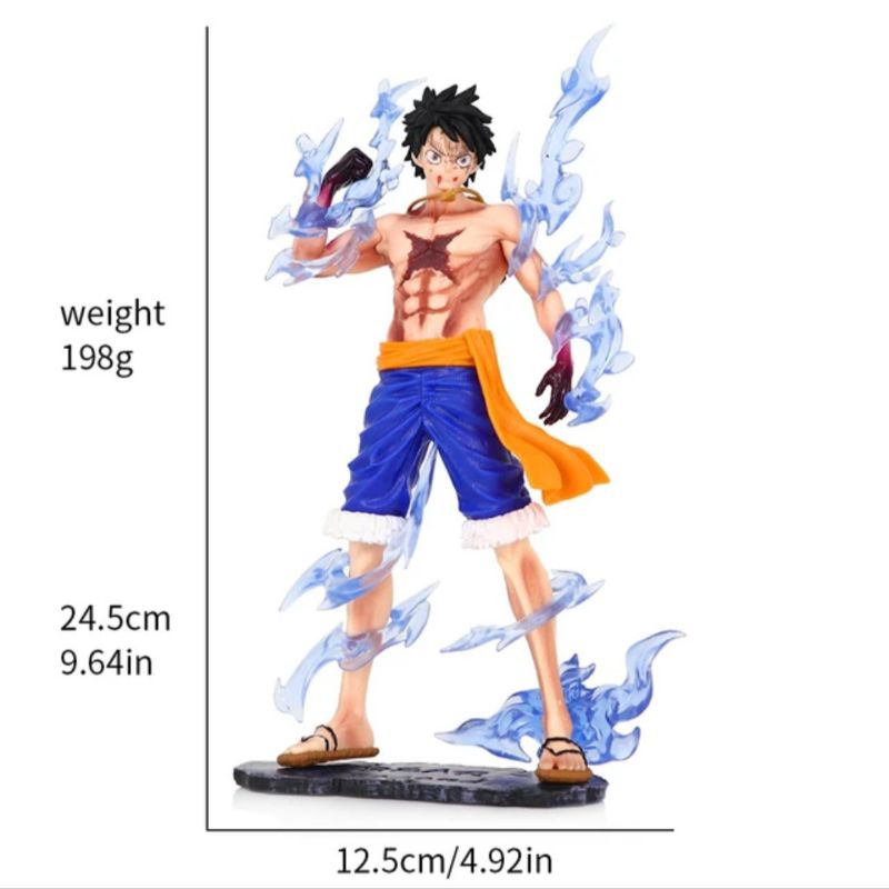 Jual Action figure one piece luffy api | Shopee Indonesia