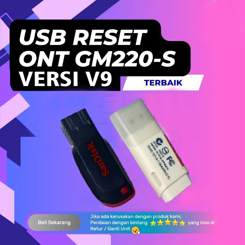 Jual JUAL USB RESETTER ONT GM220-S V9.XX SUPPORT OMCHI ( UNTUK USER ...