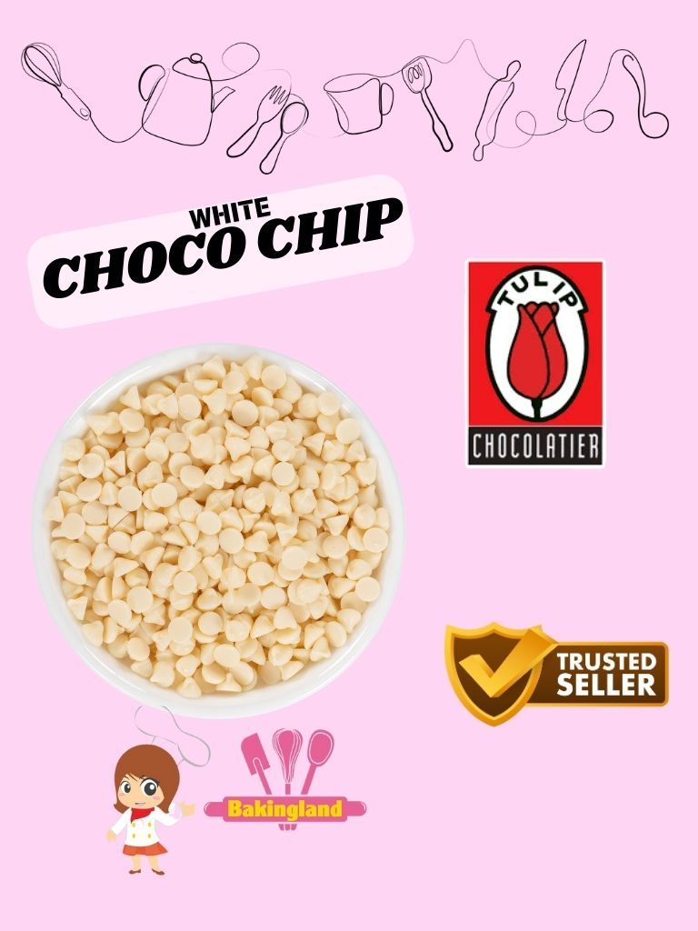 Jual Choco chip white tulip 200gr | Shopee Indonesia