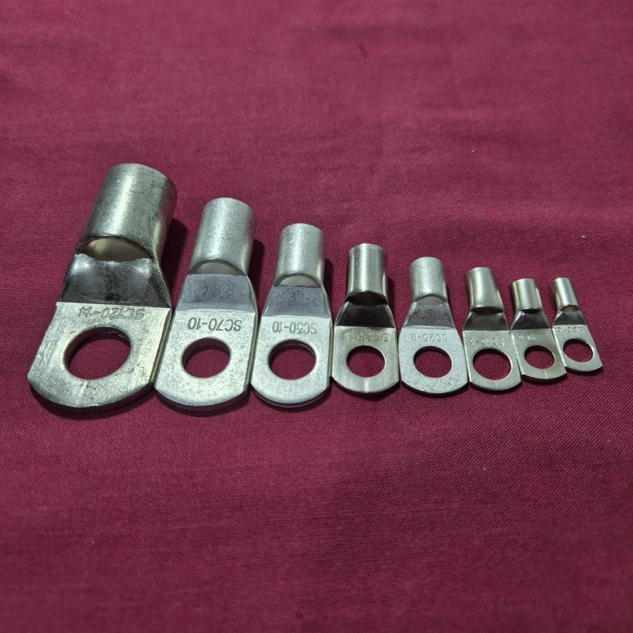 Jual Skun Kabel Ring O 50-10 50MM 1 Paket Isi 5 Polos Non Pengaman ...