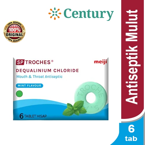 Jual SP TROCHES MINT FLAVOUR ISI 6 TAB / PERMEN TENGGOROKAN / PELEGA ...