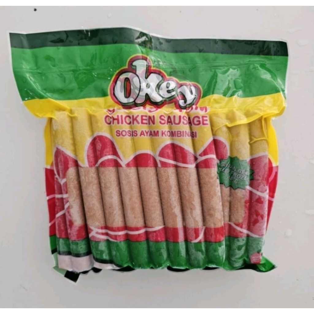 Jual OKEY sosis ayam 1kg | Shopee Indonesia