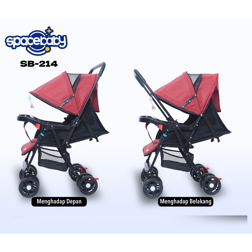 Jual STROLLER SPACE BABY SB 204 SB 207 SB 214 SB 215 KERETA DORONG BAYI ...