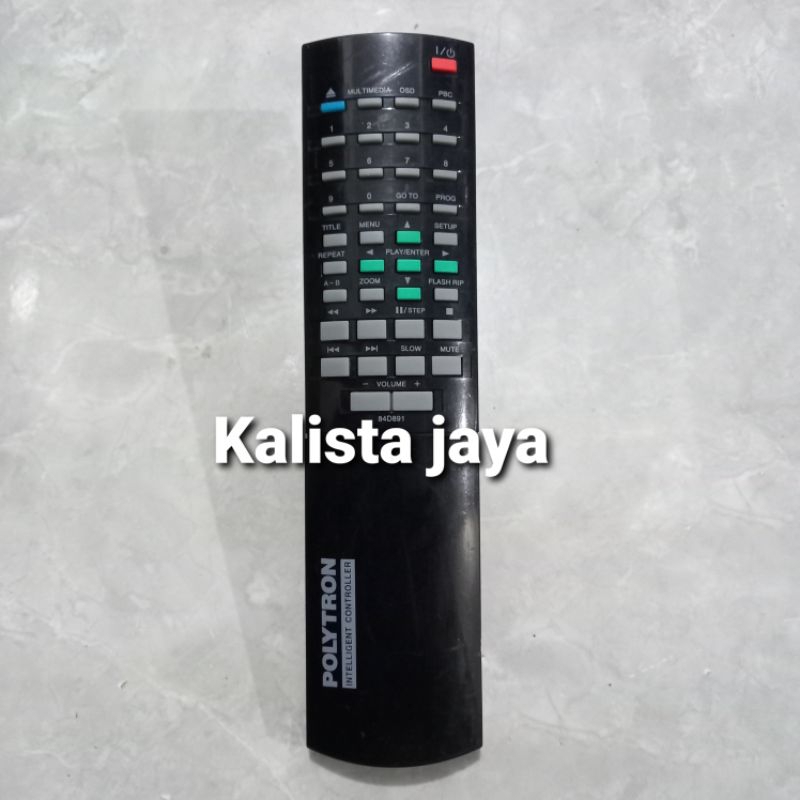 Jual REMOTE REMOT DVD BIGBAND POLYTRON 84D891 ORIGINAL | Shopee Indonesia
