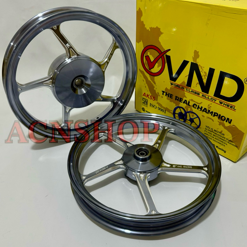 Jual VELG RACING VND AK 55 PALANG 5 BEAT VARIO 110 SCOOPY VARIO 125 VARIO 150 - OREN | Shopee ...