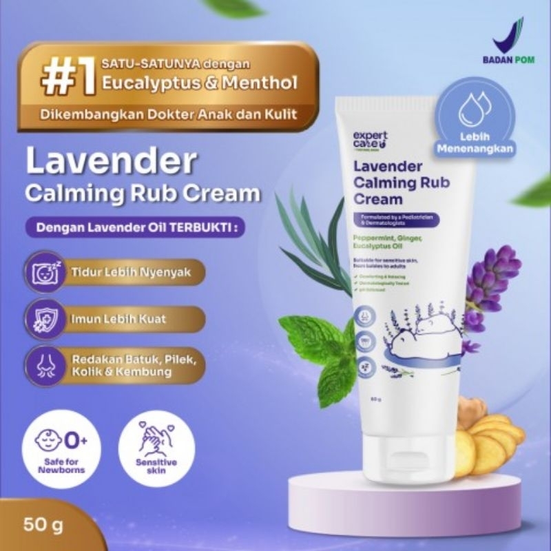 Jual FANIA EXPERT CARE LAVENDER CALMING RUB CREAM 50GR | Shopee Indonesia