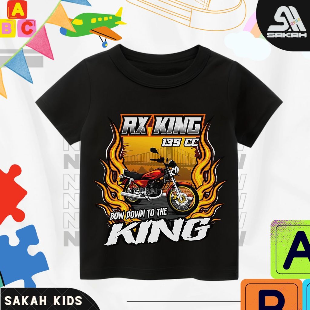 Jual Kaos Anak Custom Nama Combed 30s Gambar MOTOR RX KING 3 Untuk Anak dan Hadiah Anak Laki ...