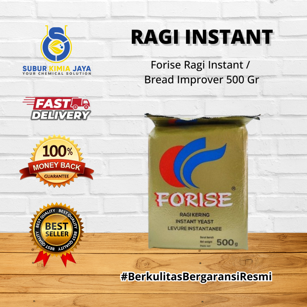 Jual Forise Ragi Instant 500gr / Bread Improver / Pengembang Roti ...