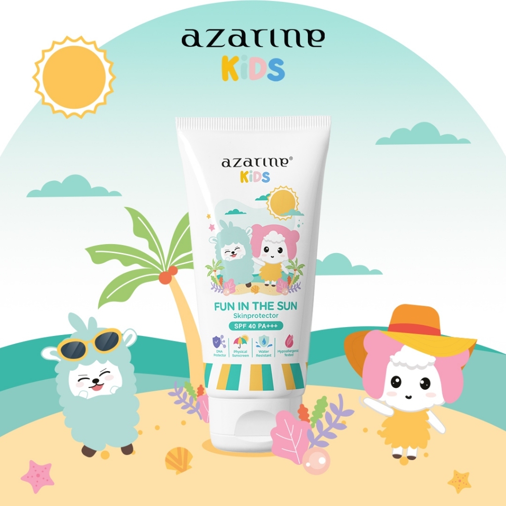 Jual Azarine Kids Fun In The Sun Skin Protector Sunscreen SPF 40 PA ...