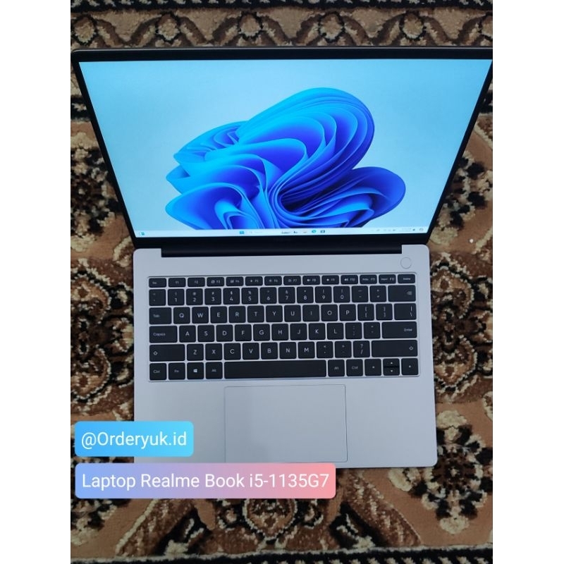 Jual Laptop Realme Book i5-1135G7 RAM 8GB SSD 512GB Layar 14inc 2K Grey ...