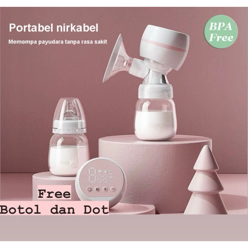 Jual ‼️BERGARANSI‼️ POMPA ASI ELECTRIC PORTABLE NEW BABY READY JOGJA ...