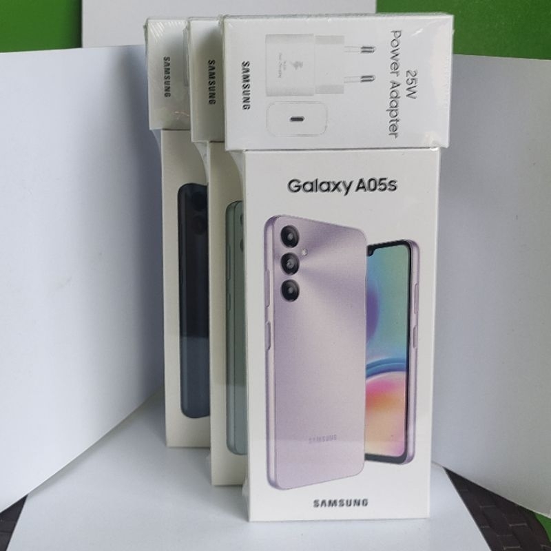 Jual samsung galaxy a05s 6/128 segel box garansi resmi | Shopee Indonesia