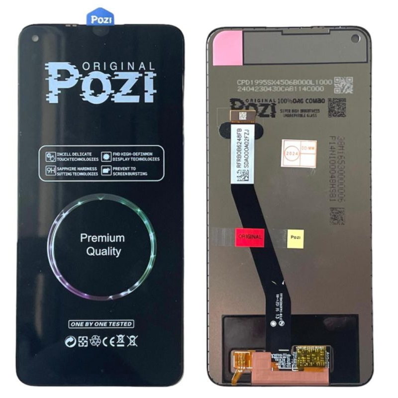 Jual LCD TOUCHSCREEN XIAOMI REDMI NOTE 9/REDMI 10X FULLSET | Shopee Indonesia