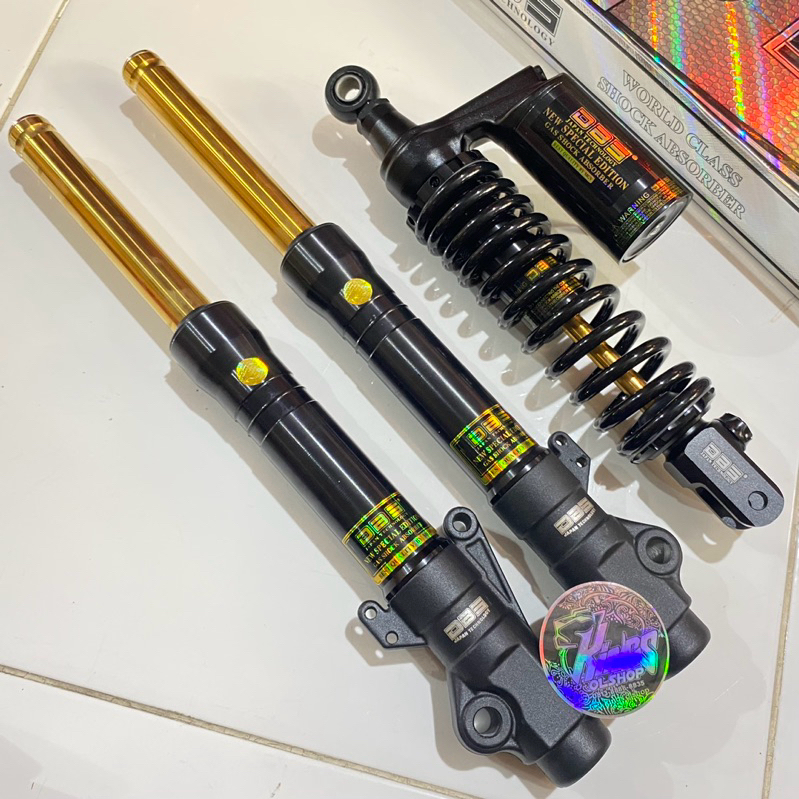 Jual PAKET SHOCK Depan Belakang DBS 711 - DBS 8905 set Beat Mio ...