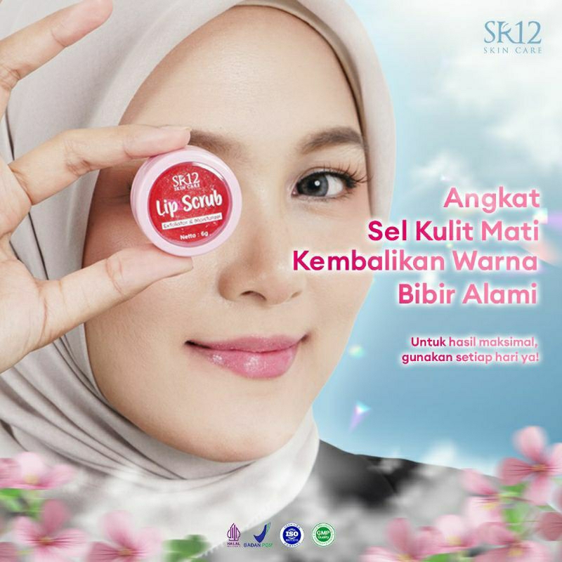 Jual SR12 LIP SCRUB EXFOLIATOR & MOISTURIZER Scrub Bibir yang Membantu ...